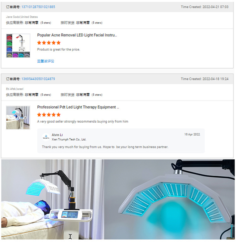 ₩3477212에서 직접 효과 얼굴 피부 Led 시스템 광자 요법 Pdt 가벼운 요법 안면 조명 치료 마스크 미용 기계 여드름 주름 제거 제거 흰색 Dhgate