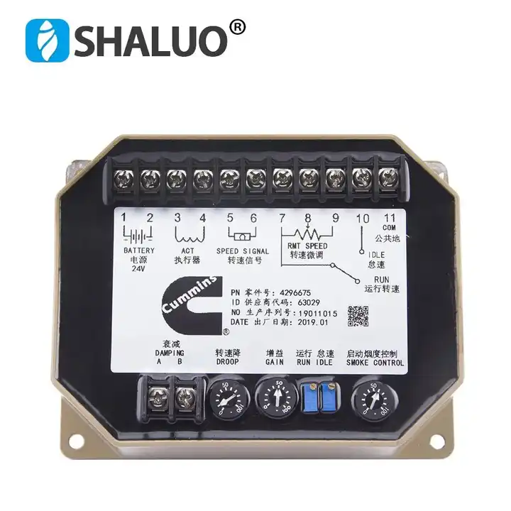 Cummins Diesel Generator Speed Controller 4296674 NT855 K19 Board Engine Speed Govornor Control ...