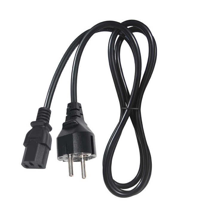 Vde Standard Ac Cable Euro 3 Pin Connector with Cord Cable 10A 250V ...