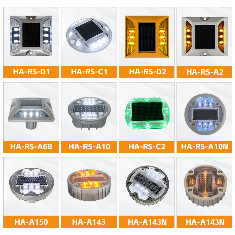 Waterproof Road Marking 6 Led 2025 Hot Sale Solar Aluminum Strong ...