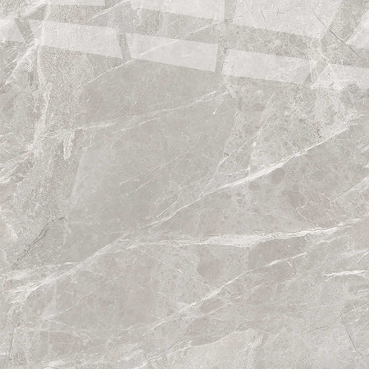 Modern 80x80cm Ground Porcelain Floor Tile Glossy Polished With Stones ...