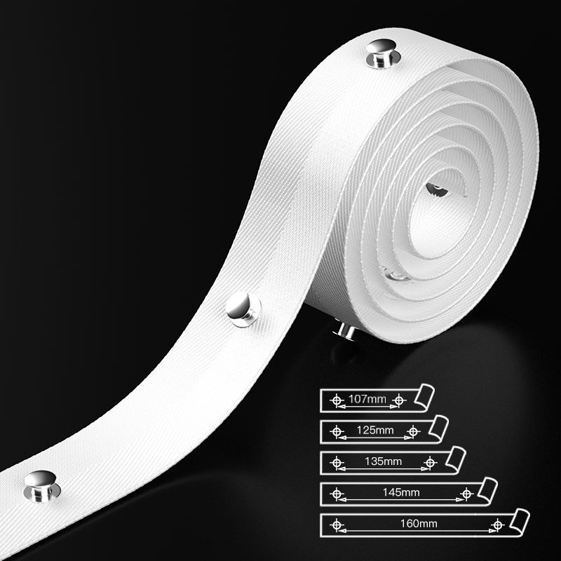 High Quality S Fold Curtain Tape Ripple Fold Curtain Track Accessories ...