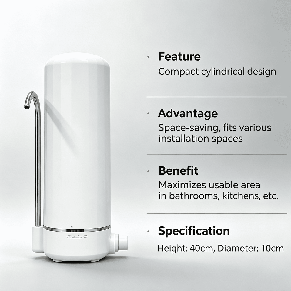 Whole Family Reverse Osmosis Water Purifier 5 Layer Filtration Safe ...