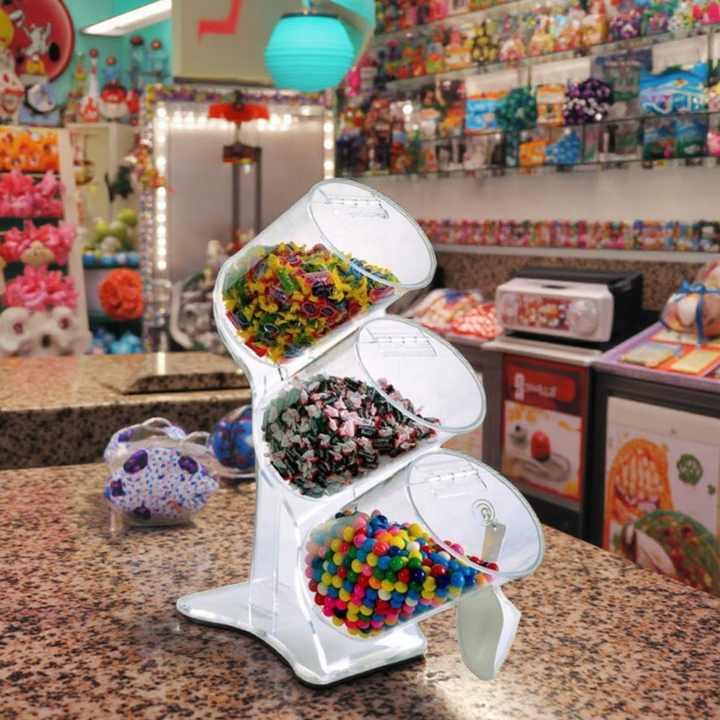 Wholesale Acrylic Candy Bin Rack With Scoop for Displaying Sweet Treats ...