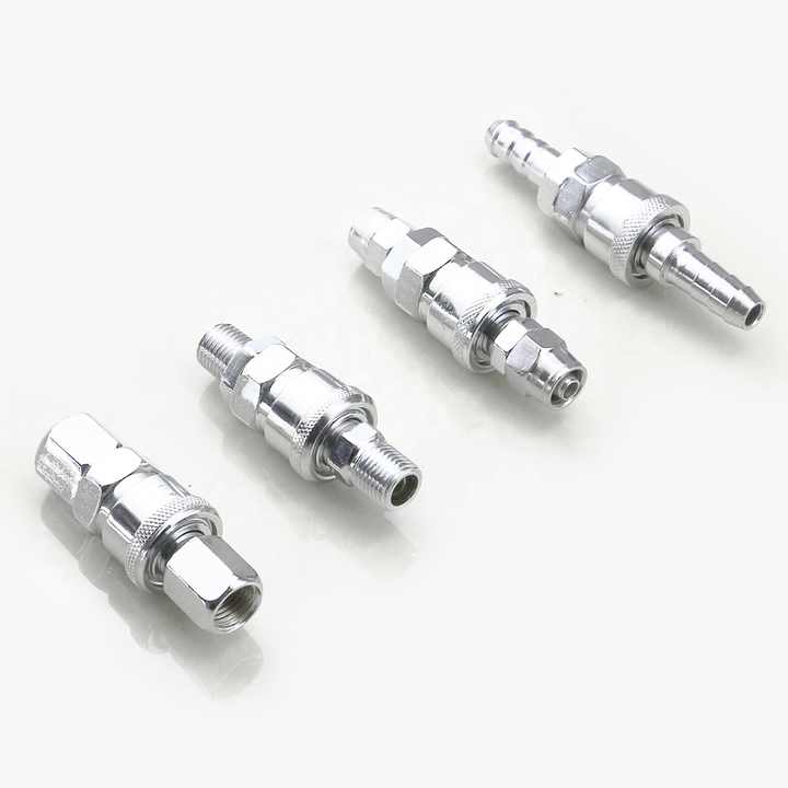 Japan Style Iron C-Type Self Locking Pneumatic Air Hose Coupling Quick ...