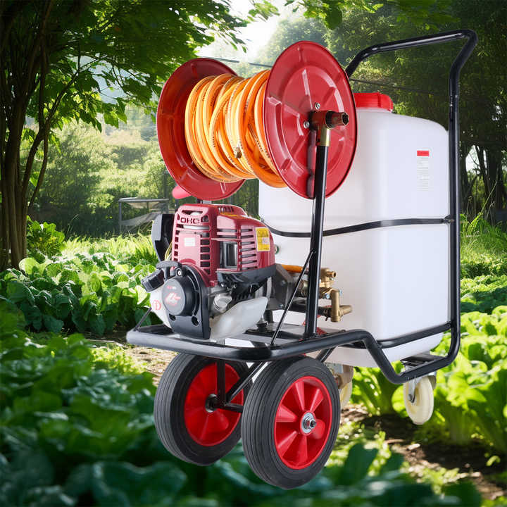 139F 60L Cart Type Four-stroke Sprayer High Pressure Agricultural ...