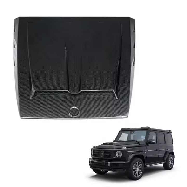BS Dry Carbon Fiber Front Hood Trim for Mercedes Benz G-Van W464 G550 G63 G500 2019-20| Alibaba.com