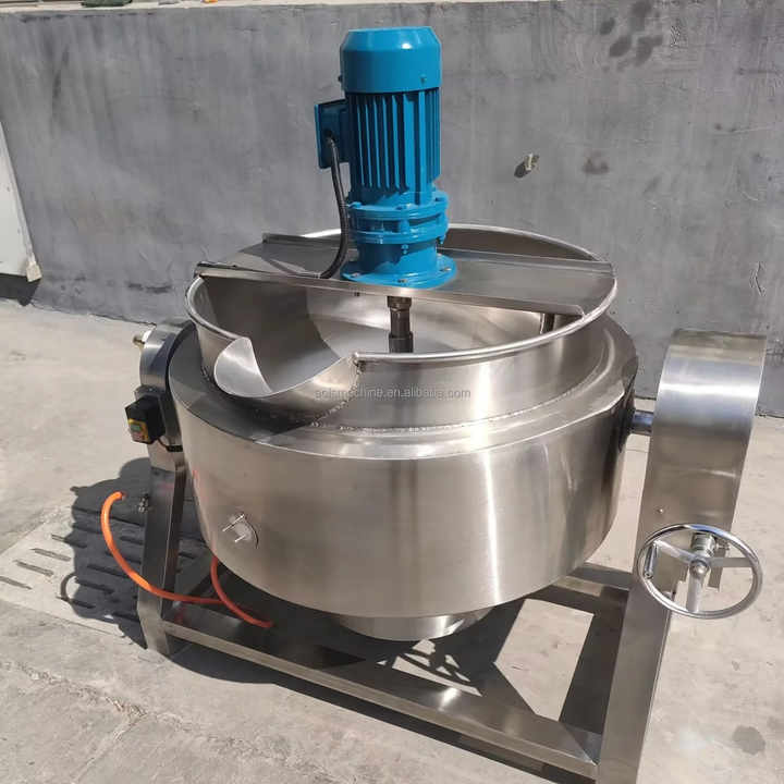 Industrial Stainless Steel Nut Gas Cooking Stir Fry Mixer