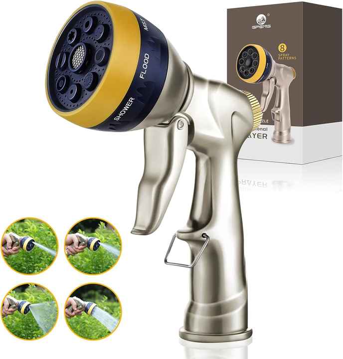 Agriculture Water Spray Gun Garden Front Trigger Pistol Nozzle for Farm ...