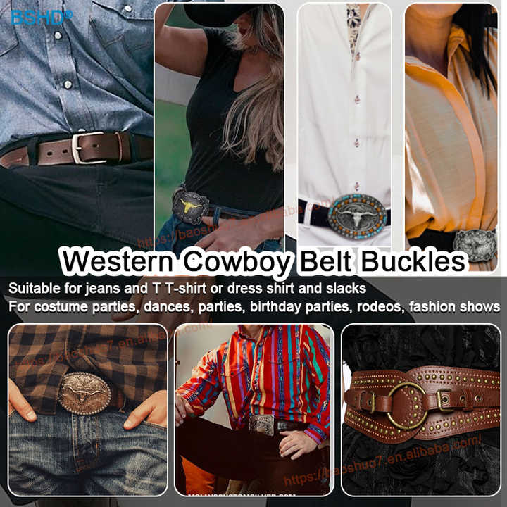Custom Western Belt Buckles - Durable & Stylish Options