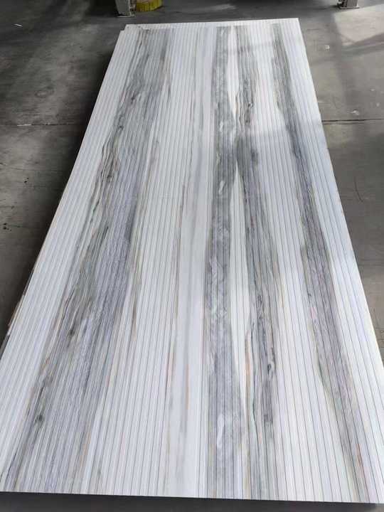 Modern UV Marble WPC for Hotel Moisture-Proof Geometric Pattern Design ...