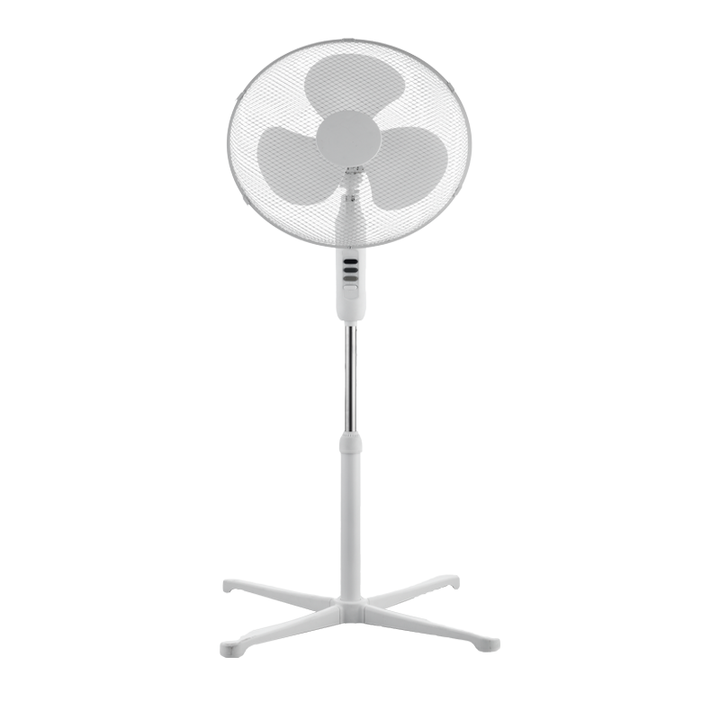 90 Degree Oscillation Adjustable Tilt Head Electric Stand Fan 16 ...