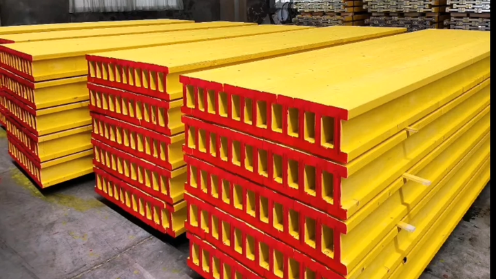 H20 Beams Wooden Construction Formwork 2.9m & 3.9m with Red Plastic ...