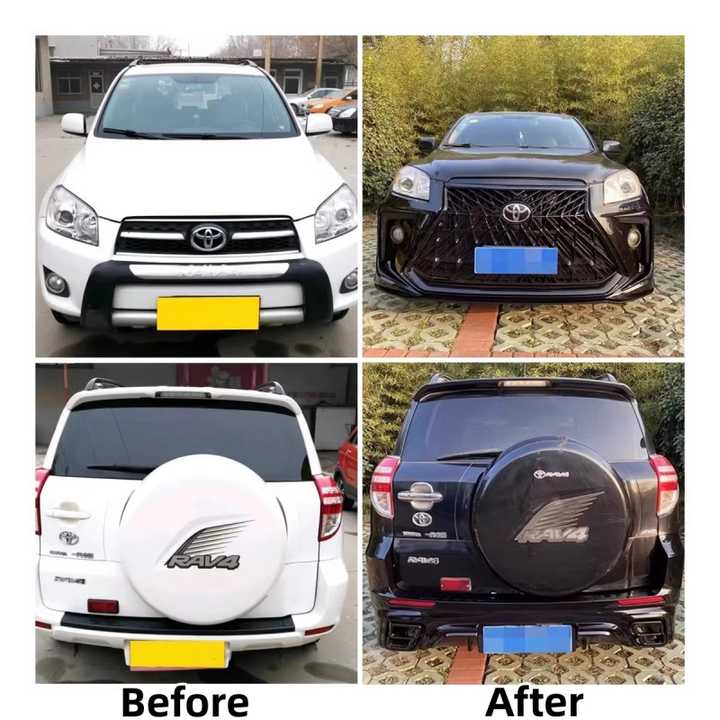 Factory Sale Auto Body Kit Modified for RAV4 2009 2010 2011 2012 Front ...