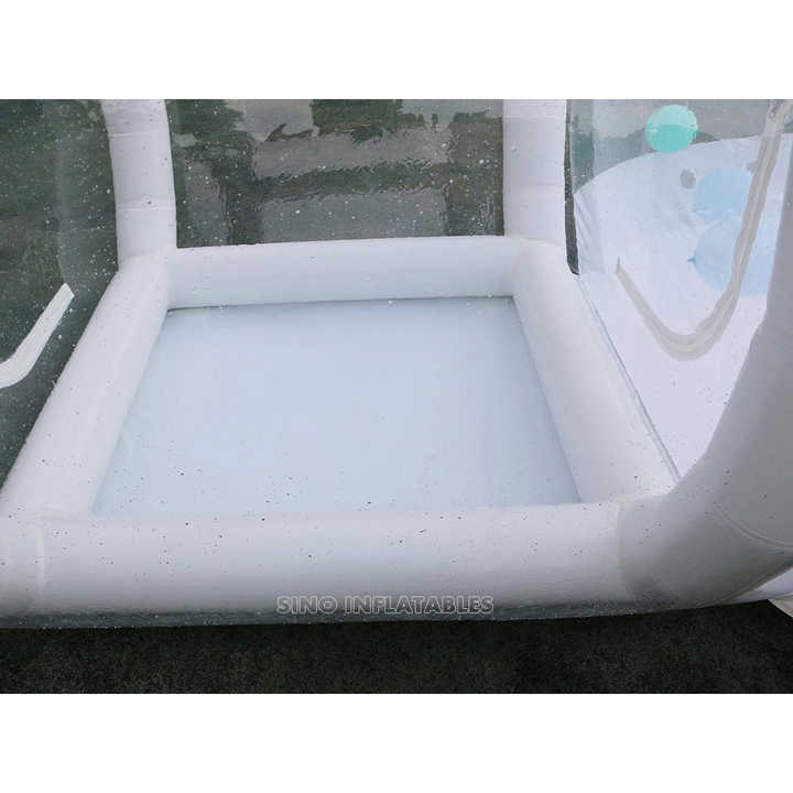 Casa de burbujas inflable con cúpula de globo transparente de 3 metros ...