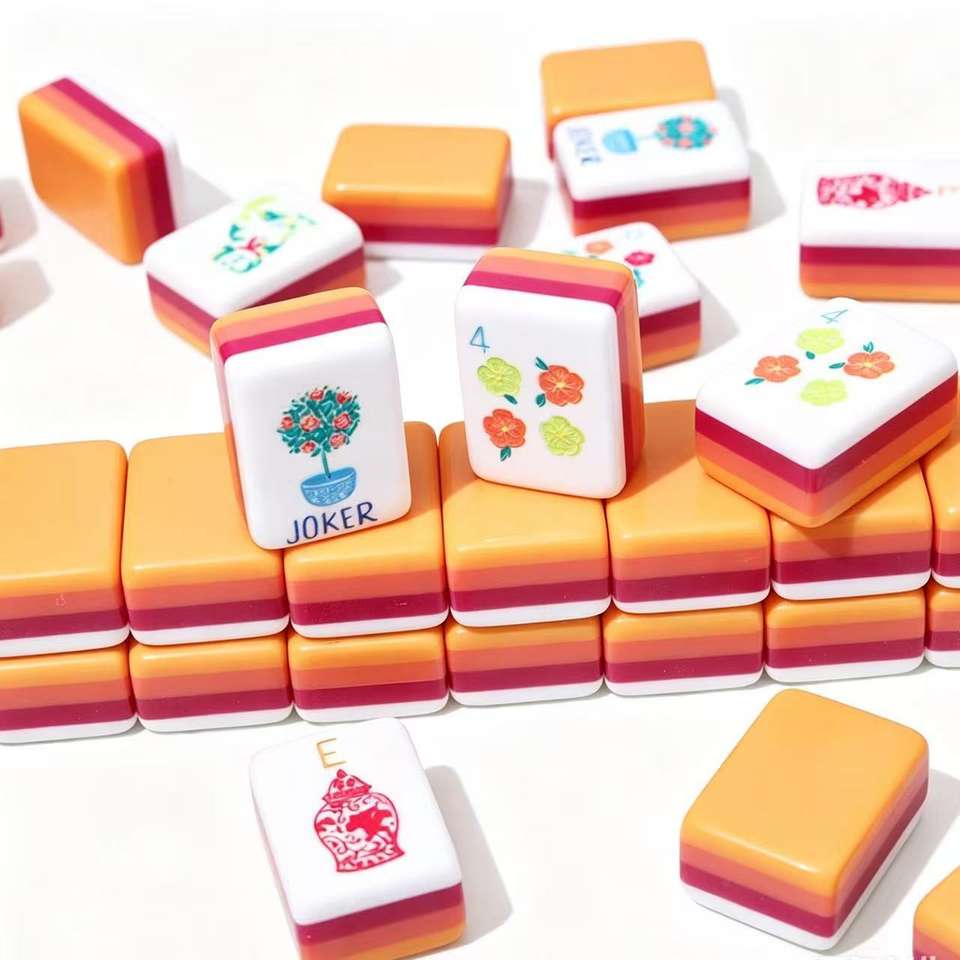 Premium 4-Layer Acrylic American Mahjong Set 160 Tiles Compatible with ...