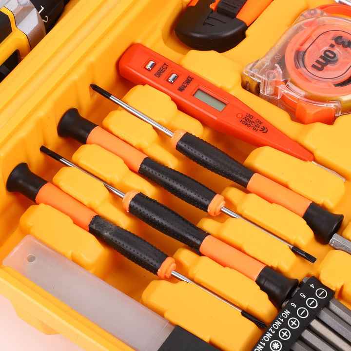 118 Piece Cordless Drill Kit Electric Variable Speed Hand Drill Set for ...
