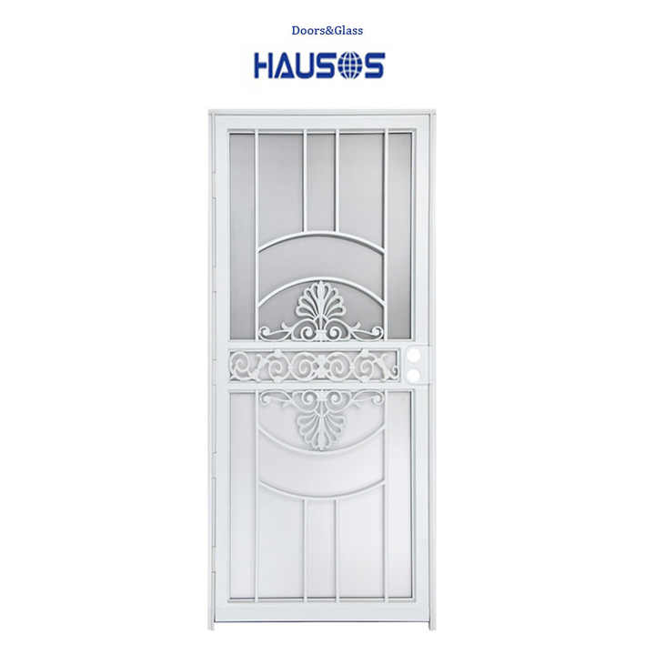 Deluxe American 36x80 Inches Exterior Steel Security Storm Doors-for ...