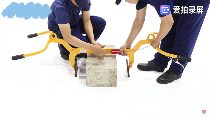 Dourble Handed Stone Carry Clamps - Efficient Lifting Tools