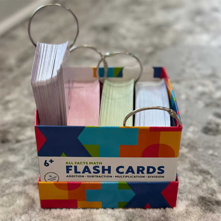 Custom Printed Learning Flash Cards Custom Education Printing Services ...