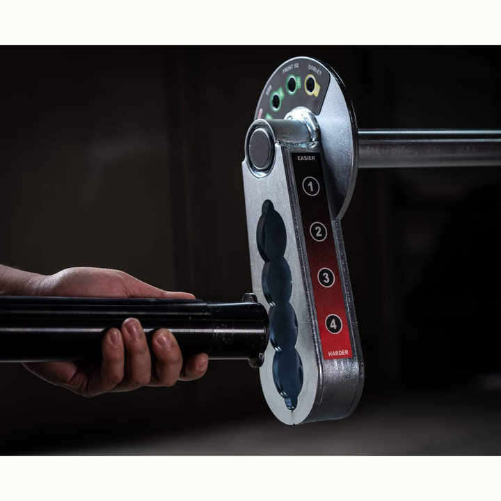 Adjustable Safety Squat Bar - Transformer Bar by Bucks