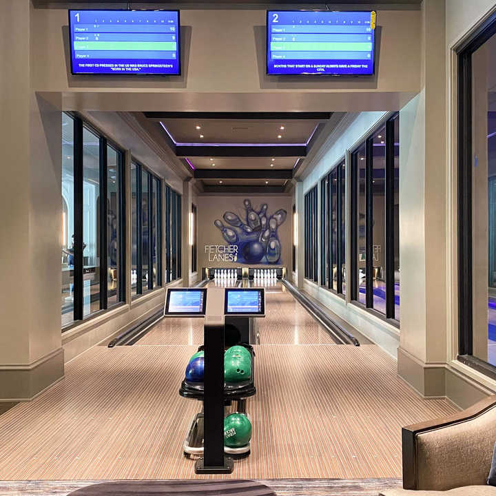 Premium Customized Bowling Lanes for Home Entertainment