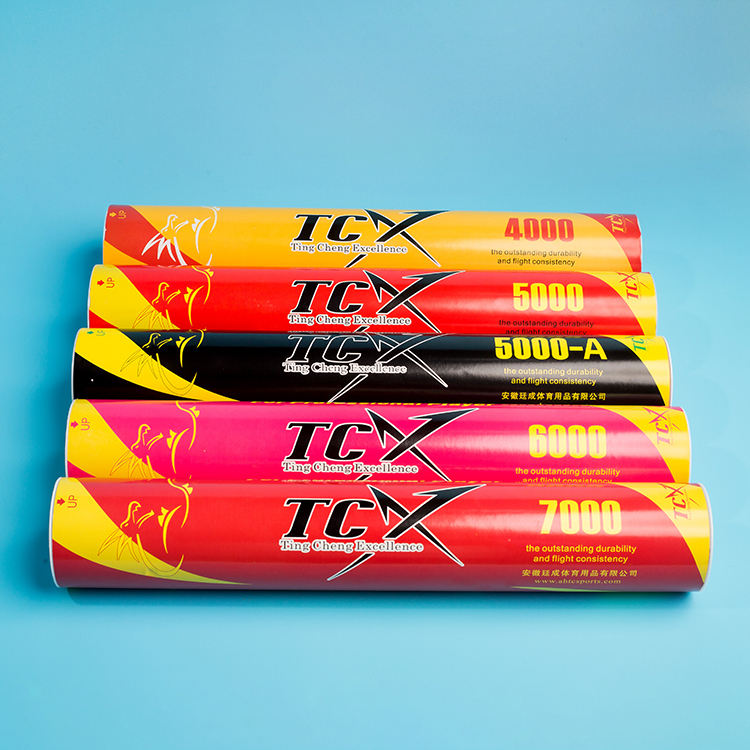 TCX 4000 Power-boosting Consistent-speed Badminton Shuttlecock Premium ...