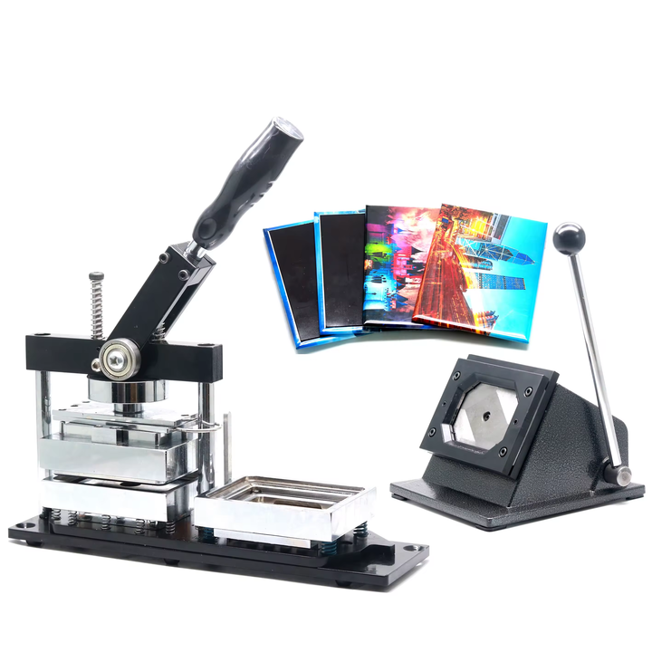 80*53mm Diy Button Maker Rectangle Shape Fridge Magnet Button Badge ...