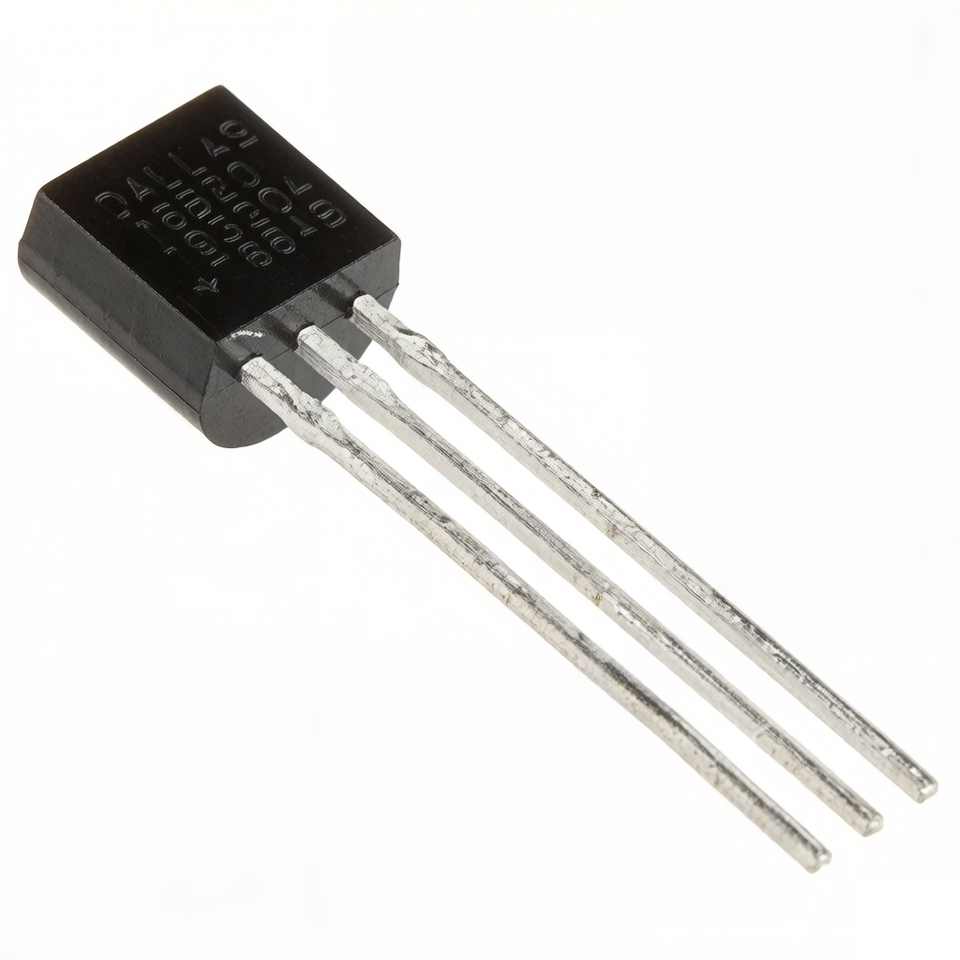 DS18B20 1-Wire Programmable 9~12Bit Digital Temperature Sensor TO-92 ...