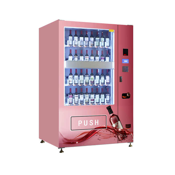 Champagne and Red Wine Vending Machine Adopts Anti-fall Lifting Design ...