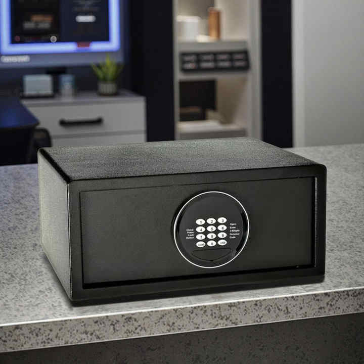 Fireproof Steel Home & Hotel Safe Box with Electronic Digital Lock and ...