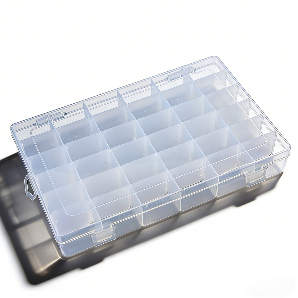 Ningbo Factory 36 Compartments Transparent Storage Box with Removable ...