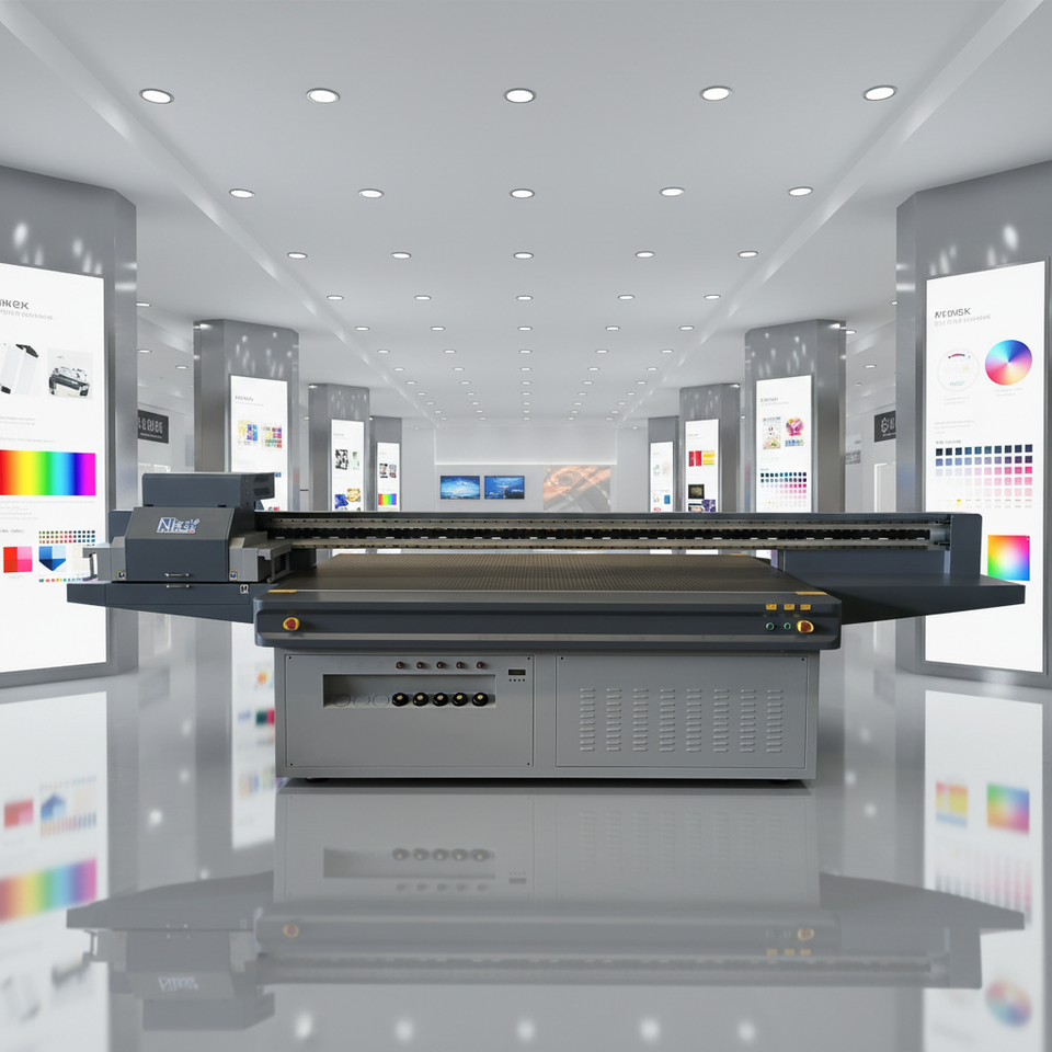 Multifunctional Flatbed Uv Printer High Speed Large Format Ricoh Gen 6 ...