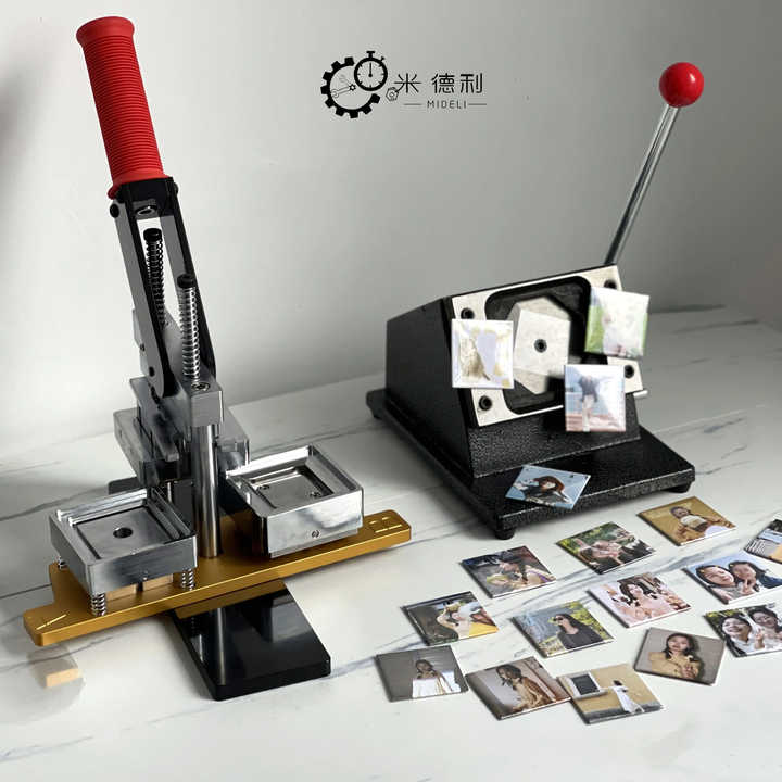 DIY 2.5-Inch Photo Magnet Maker Machine Set for Crafts & Home Decor ...