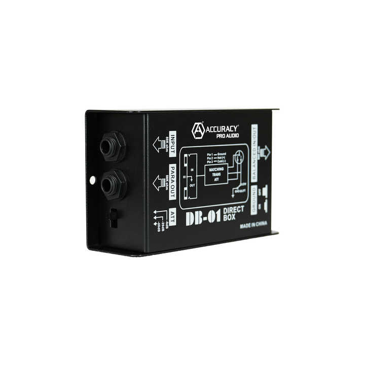 Accuracy Pro Audio DB-01 Direct Box - Professional DI