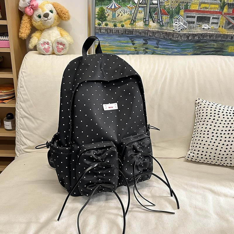 Premium Quality colorful dot laptop backpack for Maximum Laptop Protection