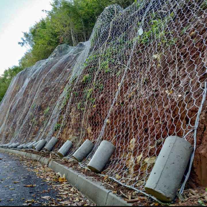 HR20 HR30 HR50 HR100 Rock Barrier Netting Custom-Sized Steel Wire ...