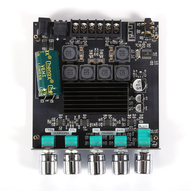 ZK-TB21 2.1 for BT Digital Amplifier Module High Low Pitch Bass Control ...