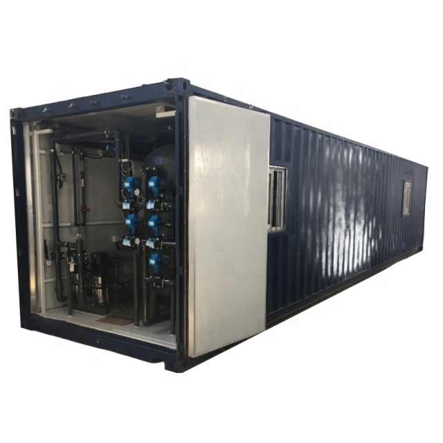 Packaged 300m3/day Containerized Seawater Desalination Water System ...