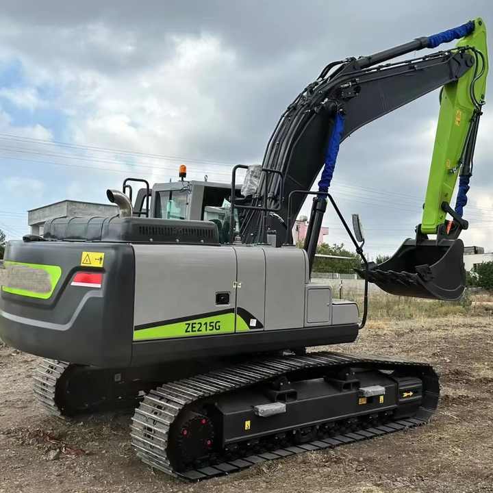 Zoomlion ZE215G ACE 22Ton Hydraulic Crawler Excavator 22Ton Weight Breaker Hammer Crushing ...