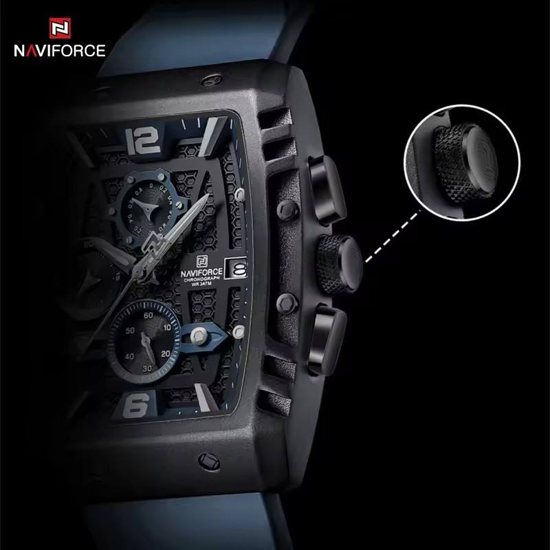 NAVIFORCE 8025 - Durable Sports Watch with Quartz Movement