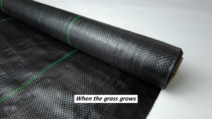 Garden Plastic Ground Cover Weed Control Mat Weed Mat Landscape Fabric ...