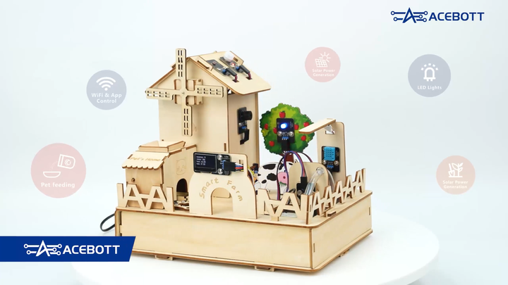 Robotlinking ESP32 IoT Smart Farm Starter Kit for Arduino Graphical Programming DIY Electronic ...