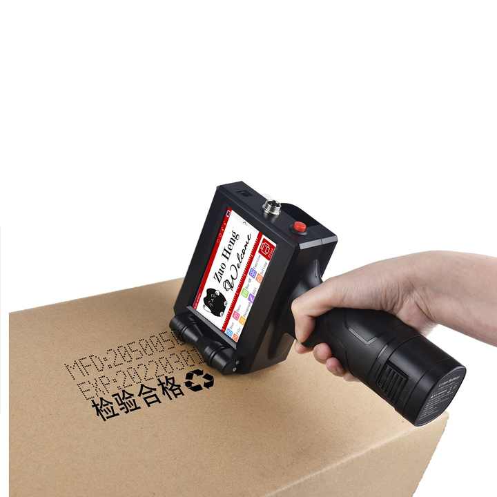 Portable Expiry Date Labeling Coding Logo Handheld Inkjet Printer ...