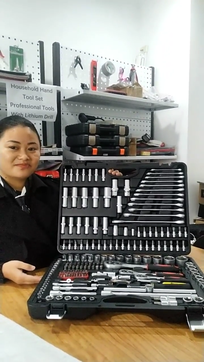 Car Mechanics Tools - Auto Repairing Kit & Allen Wrench Set