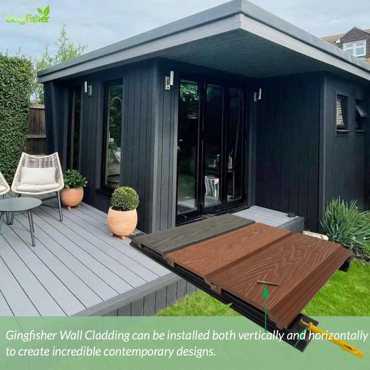 Board & Batten Vertical Wood Composite Siding Panels - Eco-Friendly ...