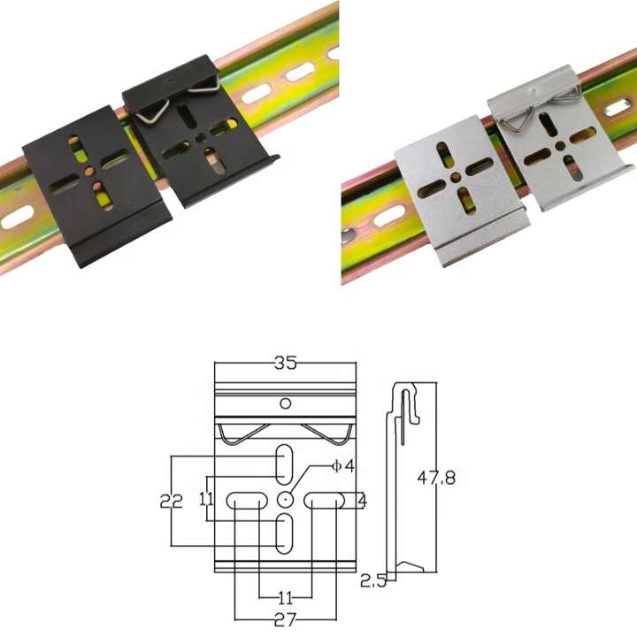 metal guide rail installation bracketclipguide rail accessory supplier ...