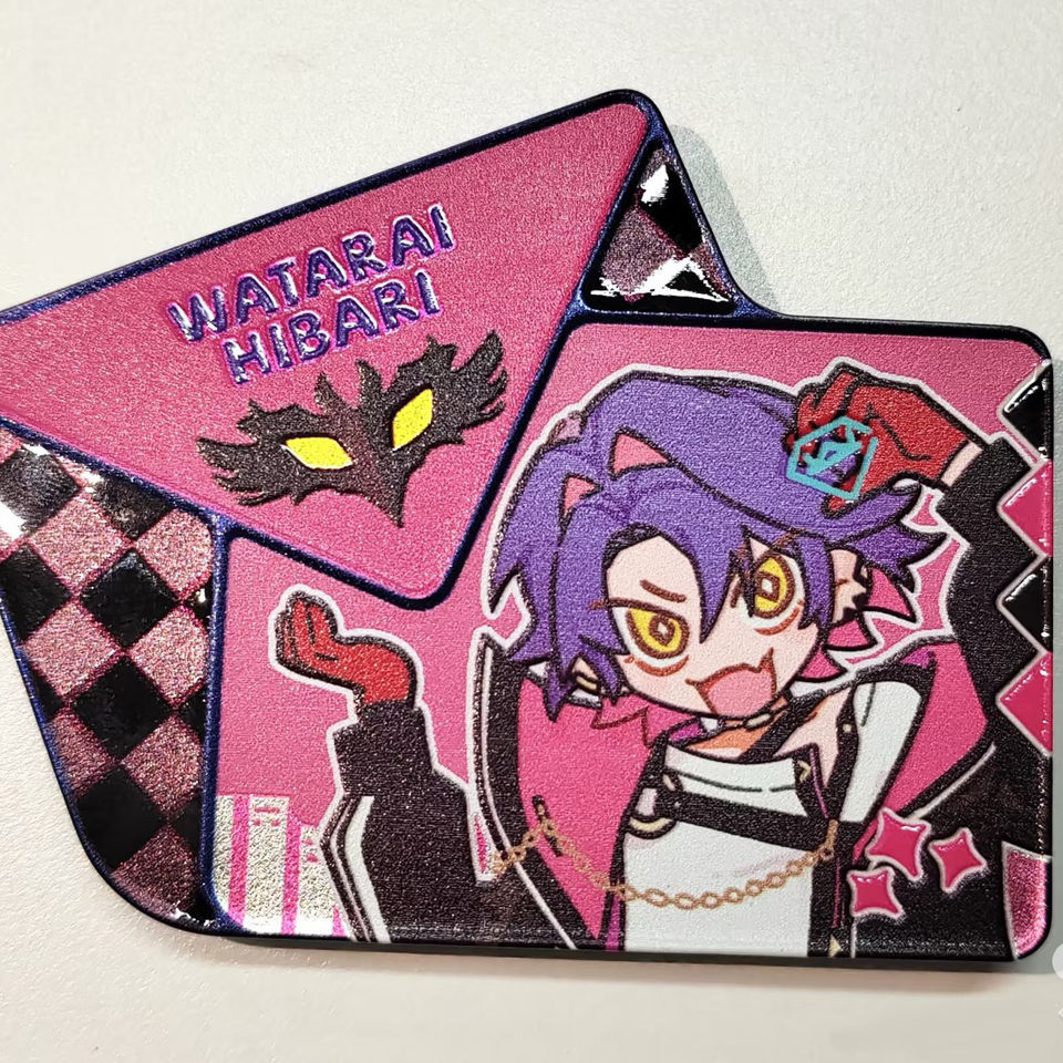 3D Changing Flip Badges - Customizable Anime Charaters