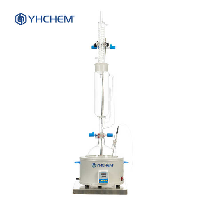 Soxhlet Extraction Apparatus Solid-liquid Extractor for Herbal Extract ...