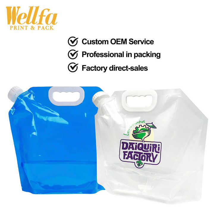 Custom Food Grade 1l 3l Stand up Red Palm Edible Oil Packaging Doypack ...